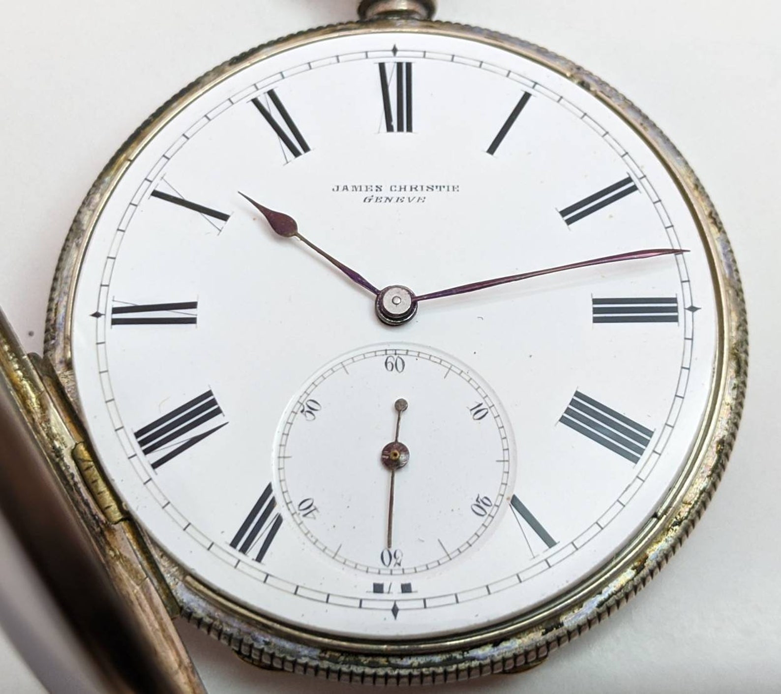 James Christie Geneve Pocket Watch Cylinder Escapement - Etsy