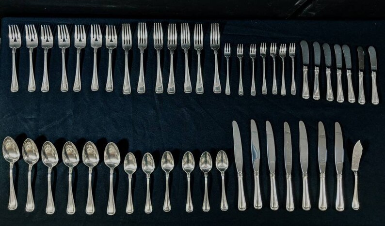 48 pcs Gorham Old French Sterling Silver Flatware | Etsy
