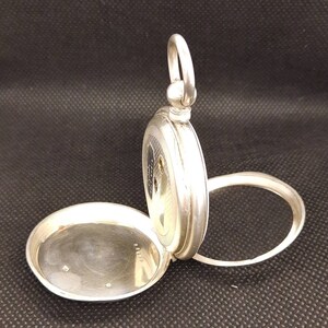 19thc Swiss Cylinder KW/KS Pocket Watch | Runs Slow | Silver Case ...