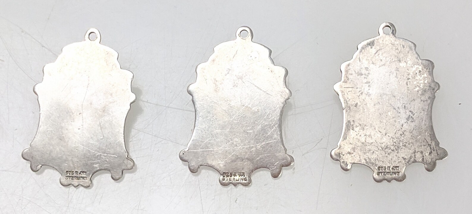 3 Victorian Sterling 2nd Place Charm Fobs Firefighter - Etsy