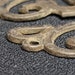 Set of 2 Antique Skeleton Key Hole Covers for Cabinet or Dresser ...
