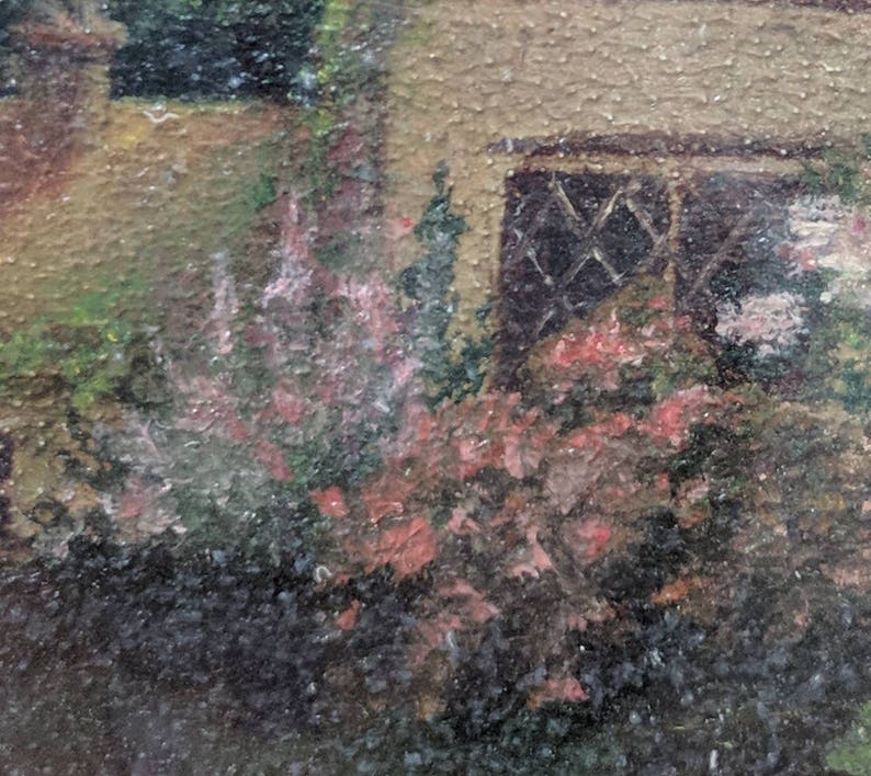 Antique Oil Painting N. Hughes Gorgeous Gold-toned Frame - Etsy