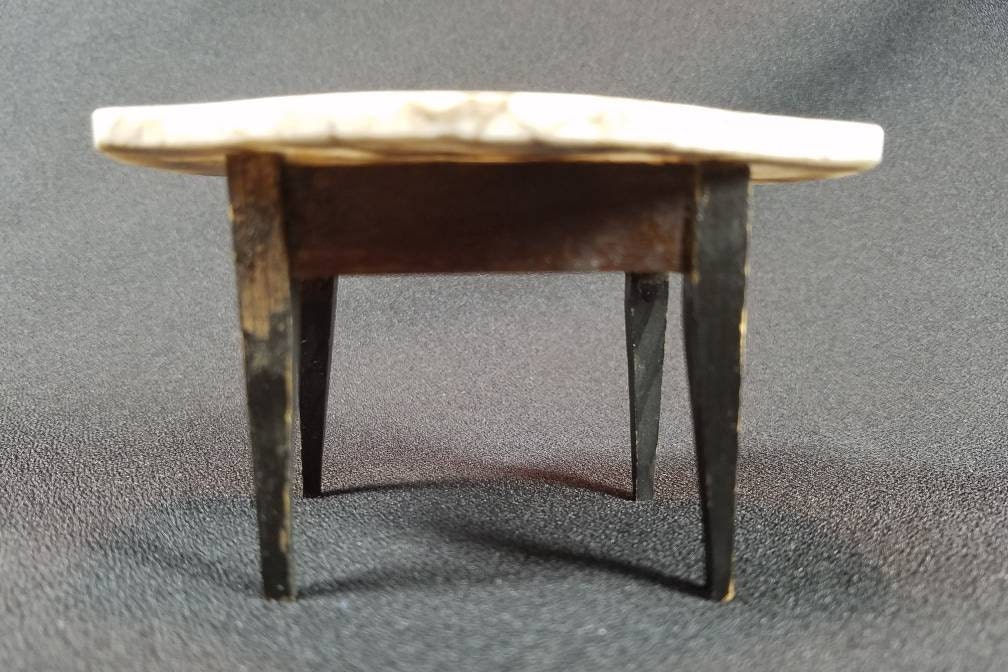 Antique German Boule Walterhausen Biedermeier Dollhouse Dining Room ...