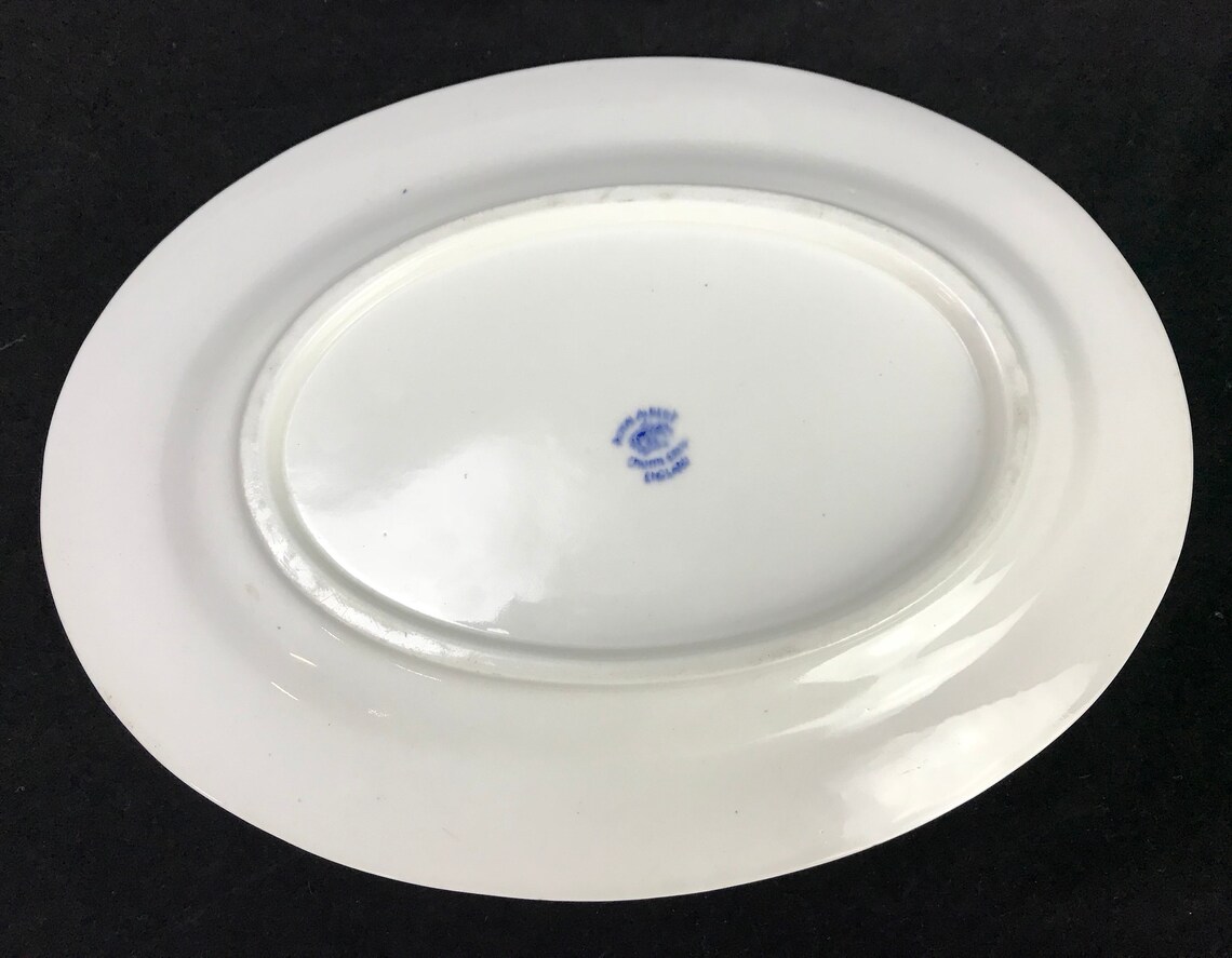Antique Royal Albert Blue Willow Crown China England 11 1/2" Platter - Etsy