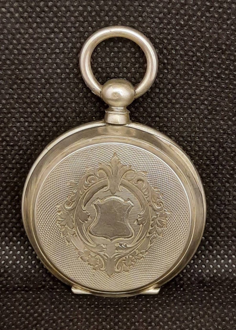 19thc Swiss Cylinder KW/KS Pocket Watch Runs Slow Silver - Etsy