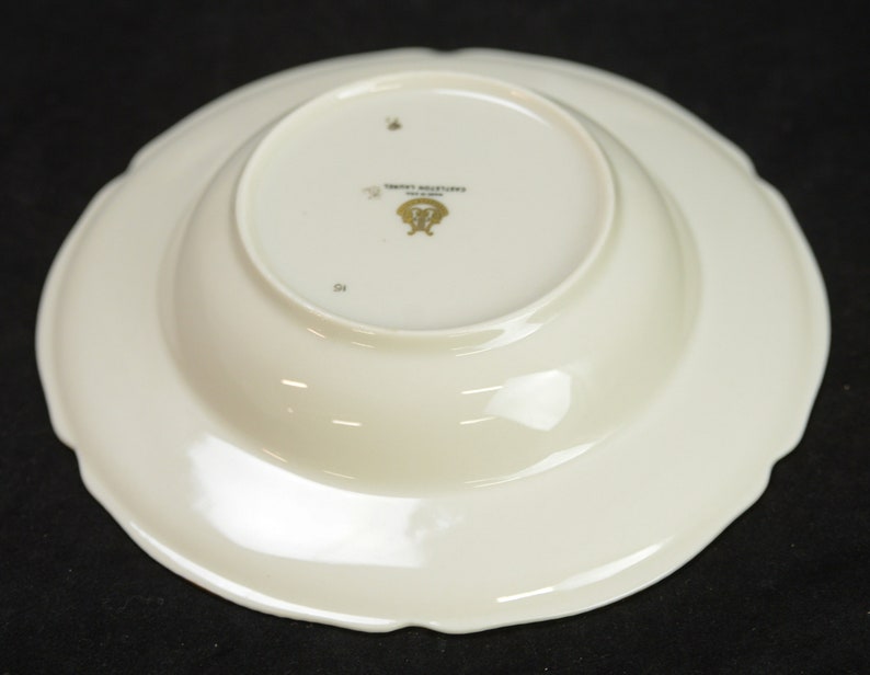 72 Piece Castleton USA Gold Laurel China Set Beaded Edge Bread | Etsy