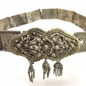 Early 19th Century Islamic Turkish Ottoman Empire Ethnic Silver Paneled ...