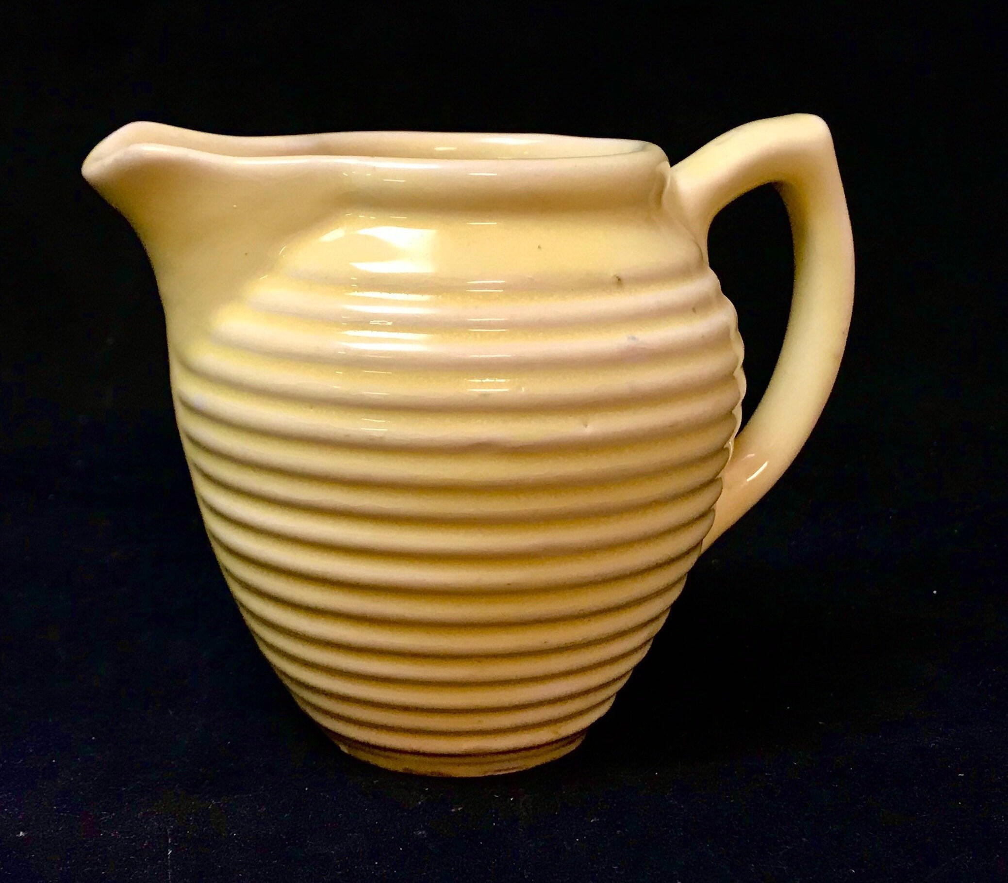 Vintage Bauer USA 907 Ringware Beehive 20oz Pottery Pitcher / - Etsy México
