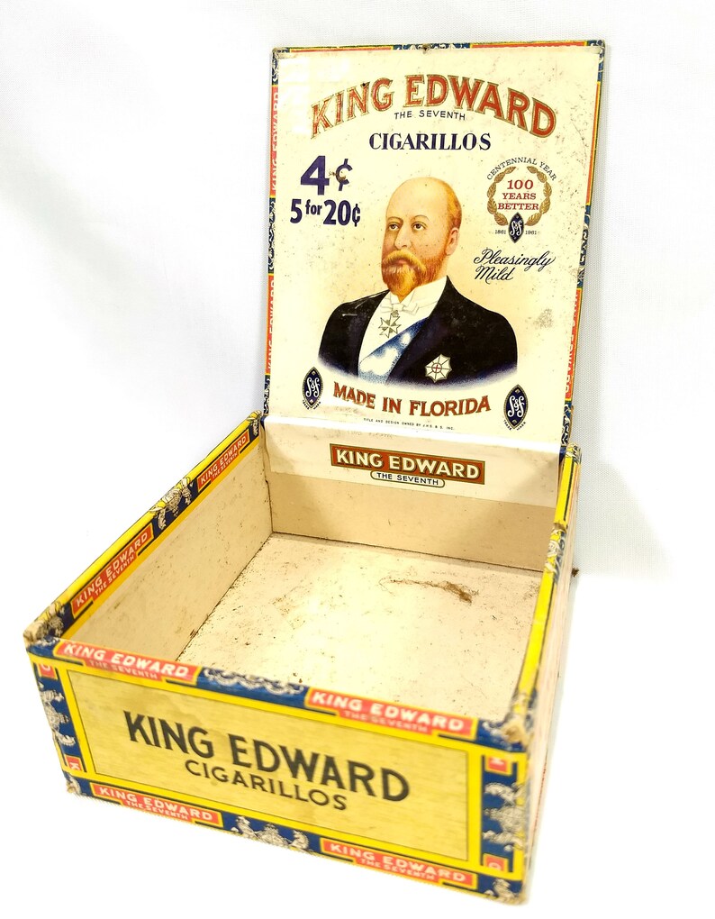 Vintage Lot of 3 General Store Display Cigar Boxes 2 Wooden 1 - Etsy