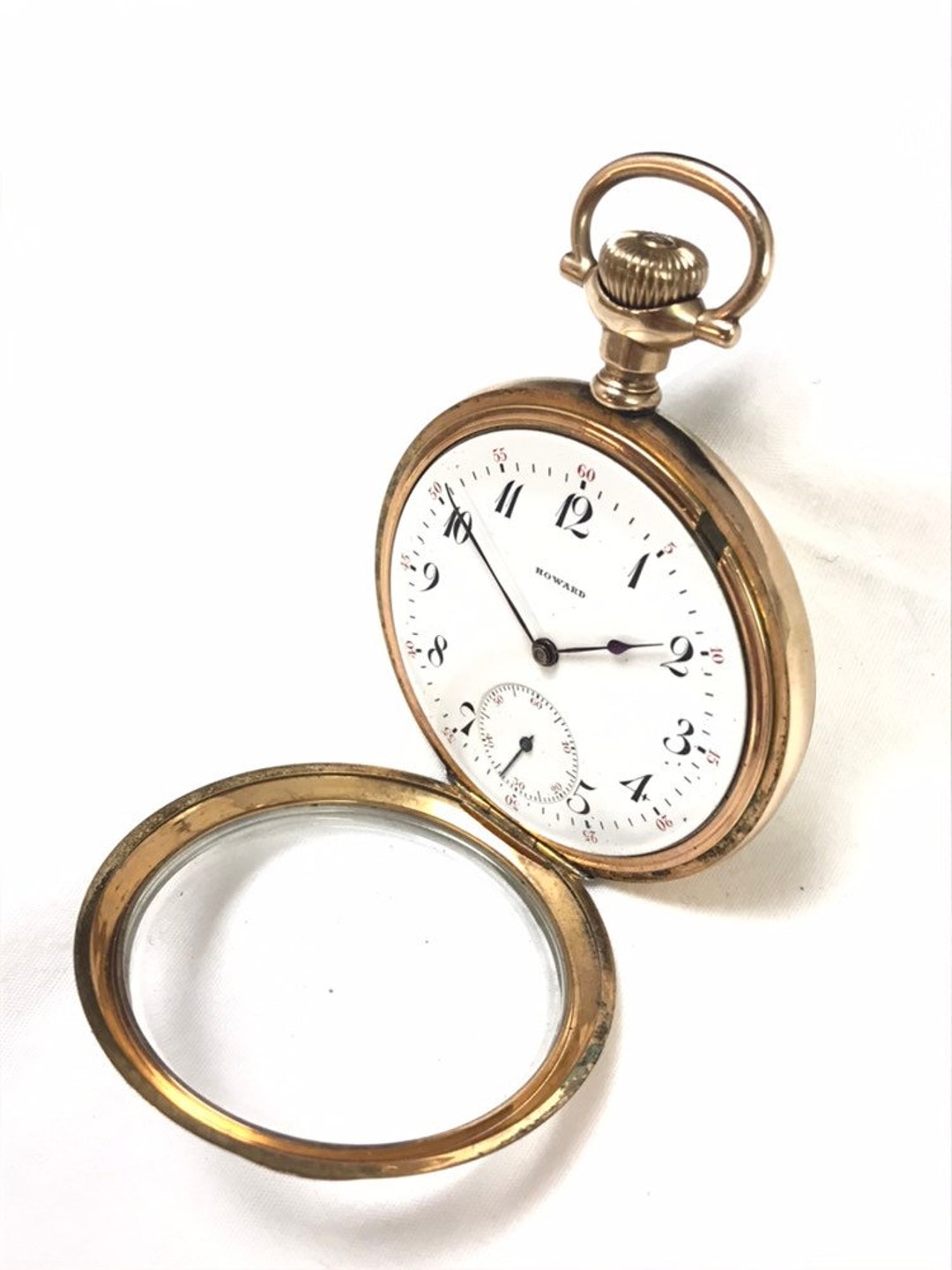 1905 E. Howard 16s 17j Series 4 Pocket Watch Movement Original 25 Year ...