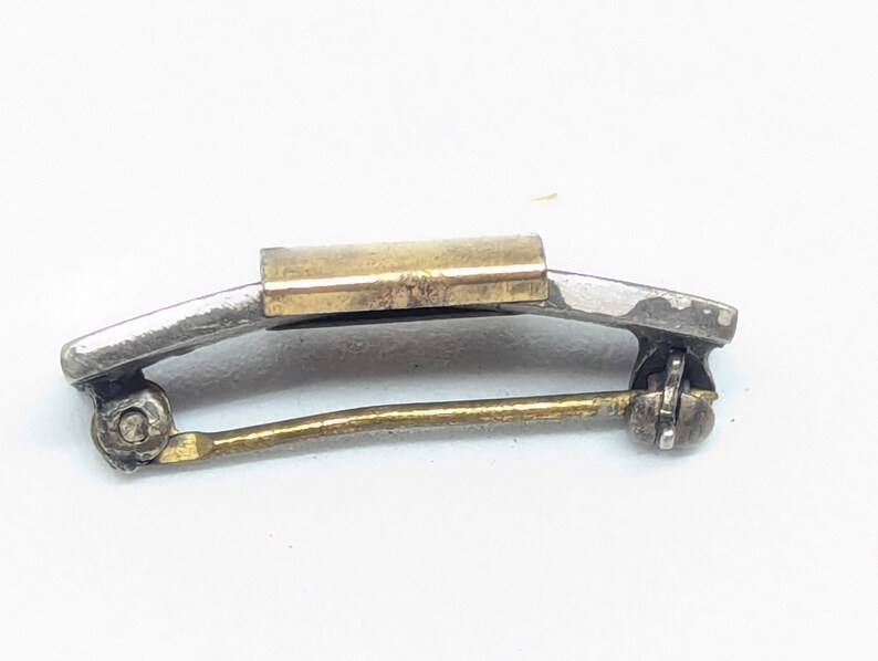 6 Sterling Silver Collar Rank Bar Pins | Military | 25 Grams | Lapel ...