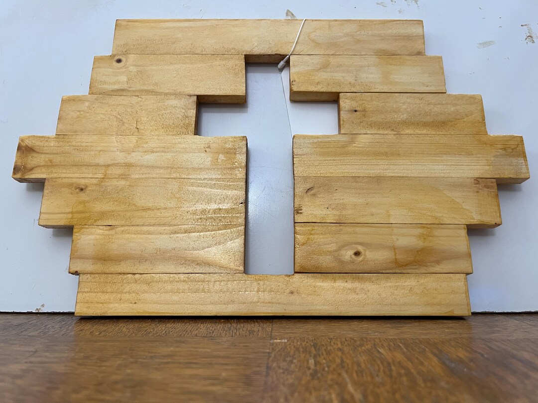 Cross, Handcrafted Rustic Wooden Cross With Centered Cutout – Rustic ...