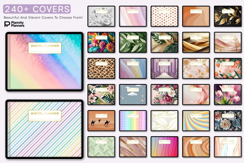 All in One Digital Planner 2026, Hyperlink Digital Planner, Daily ...