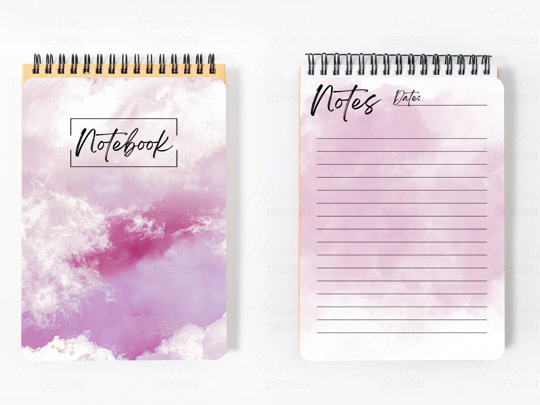 Digital Notebook 6x8 Printable Journal PDF ,50 Pages Creative Planner ...