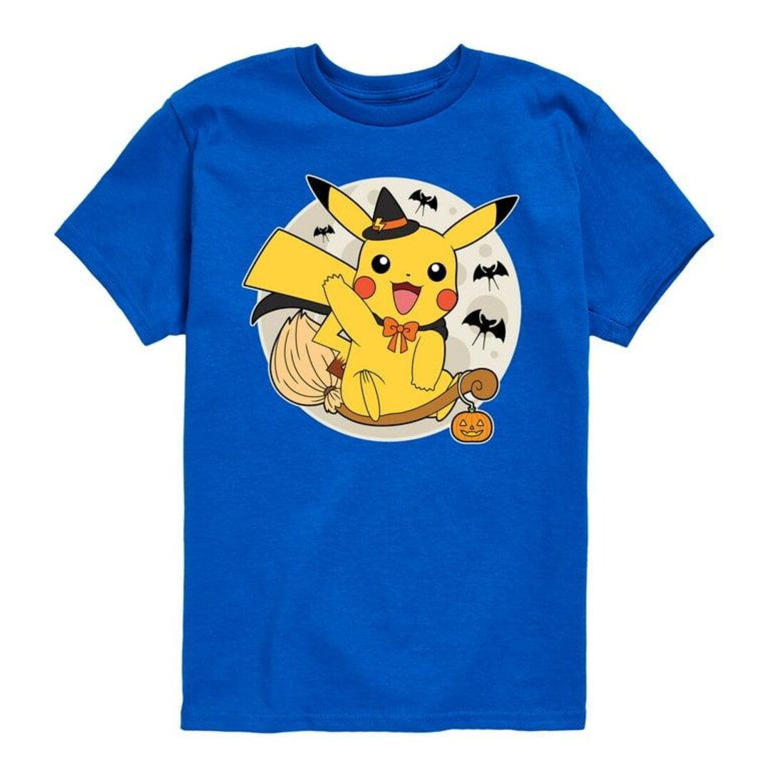 Pikachu Pokémon T-shirt – Pikachu Graphic Tee, Anime Gamer Shirt ...