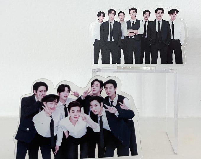 BTS Bangtan OT7 Acrylic Stand Standee Desktop Shelf Decor - Etsy