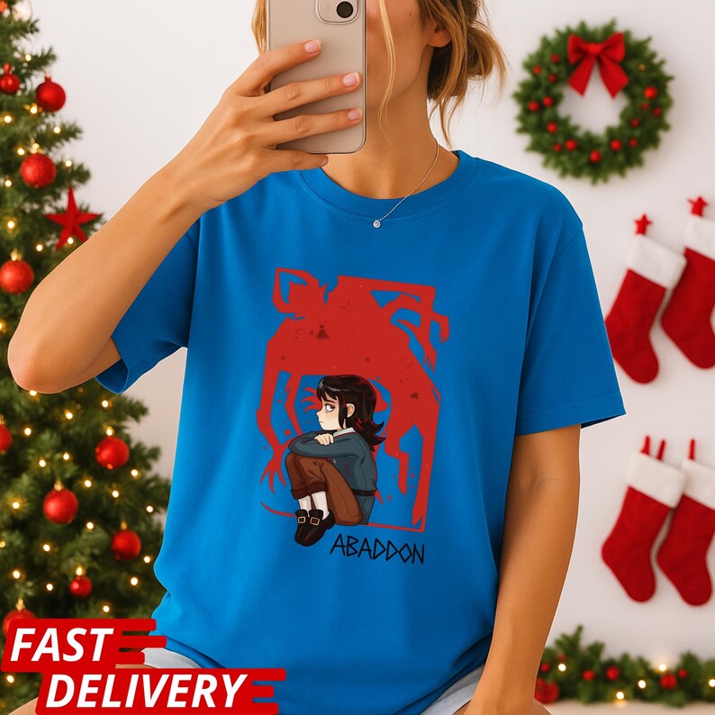 Haunted Hotel Abaddon Cartoon Inspired Custom T-shirt Dark Anime Horror ...