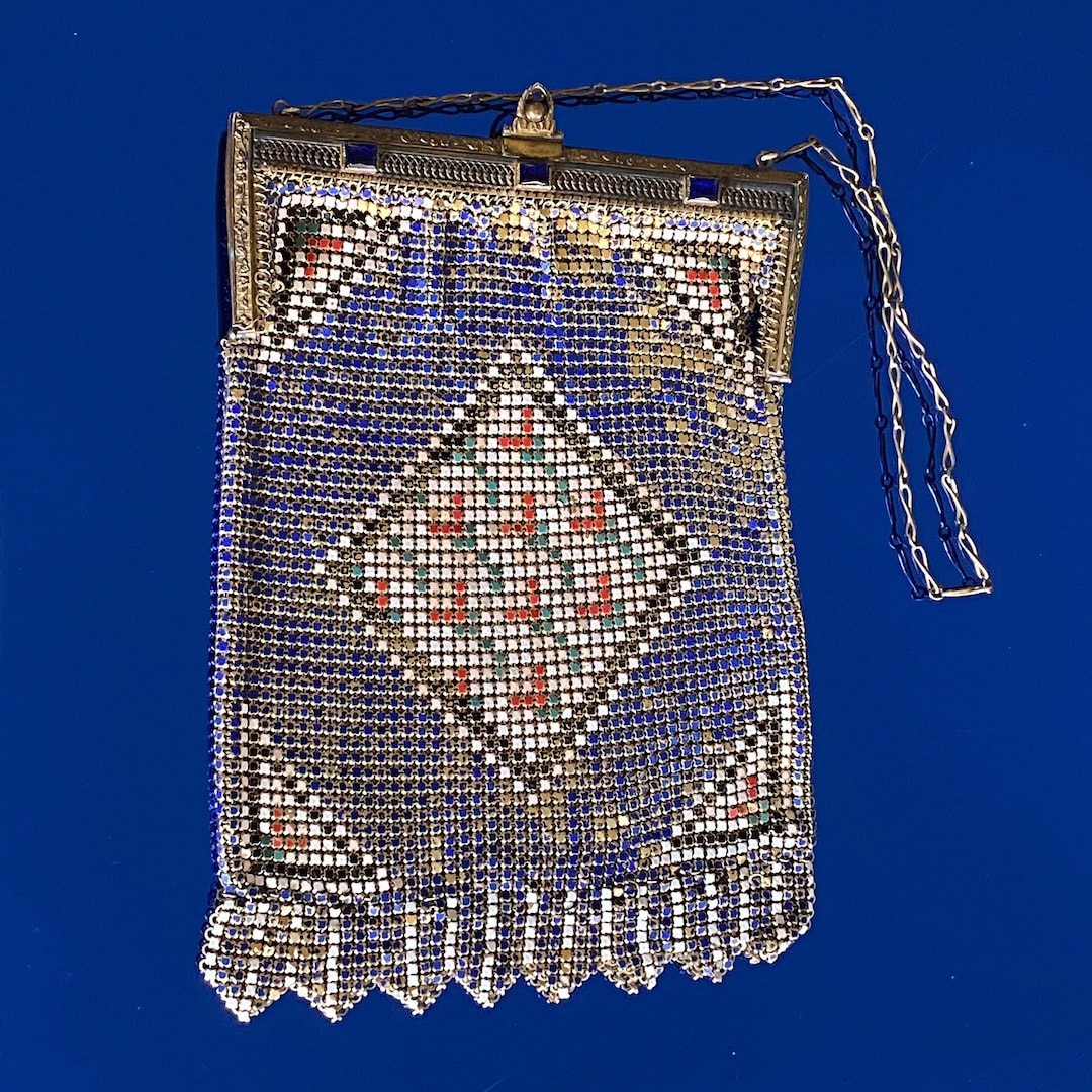 Antique Chain Mail Purse Flapper Style - Etsy