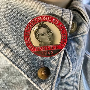 Rosie the Riveter Collar Pin Great for Adult or Child Authentic WW2 ...
