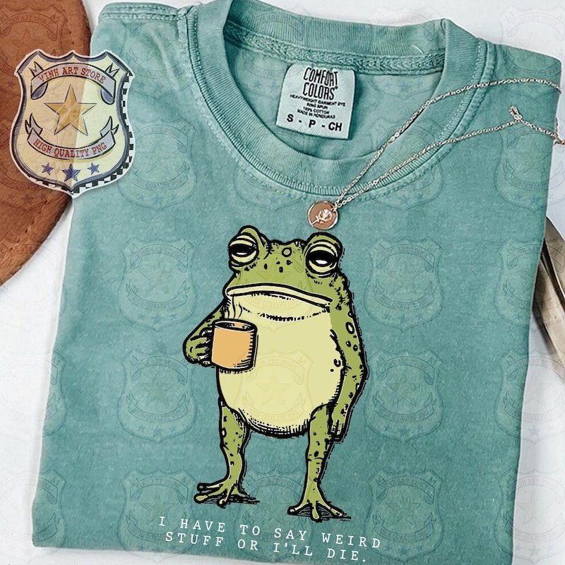 Weird Stuff Frog - Etsy