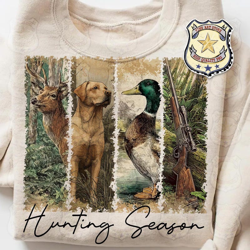 Hunting Season Sticker - Etsy