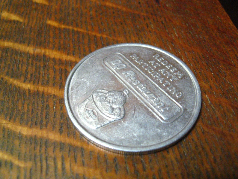 DQ Dairy Queen Restaurant Vintage Token Coin - Etsy