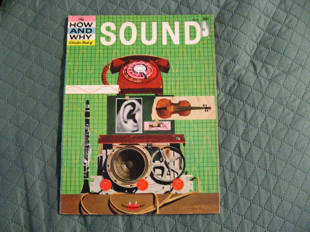 How and Why Wonder Book of Sound 1962 - Etsy