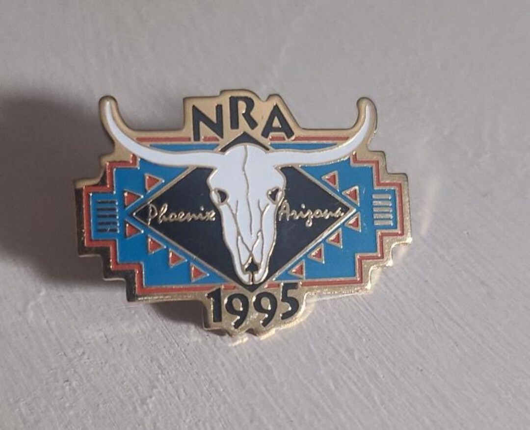 NRA Phoenix AZ 1995 Vintage Lapel Pin - Arizona National Rifle ...