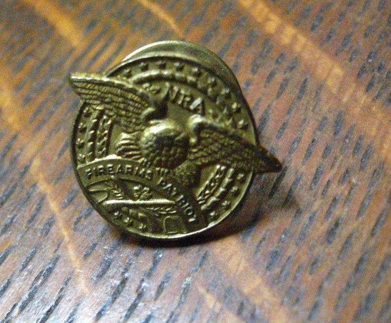 NRA Firearms Patriot Vintage Member Lapel Pin - Etsy