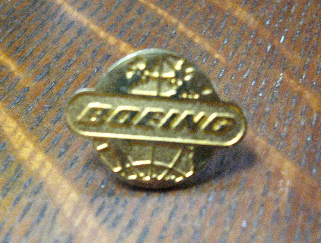Boeing Aerospace Vintage Worker Lapel Pin - Etsy