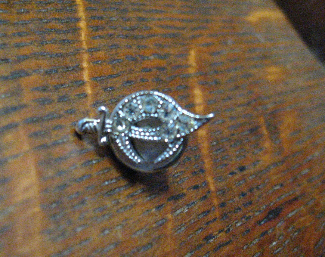 Masonic Shriner Sword & Crescent Lapel Pin - Etsy
