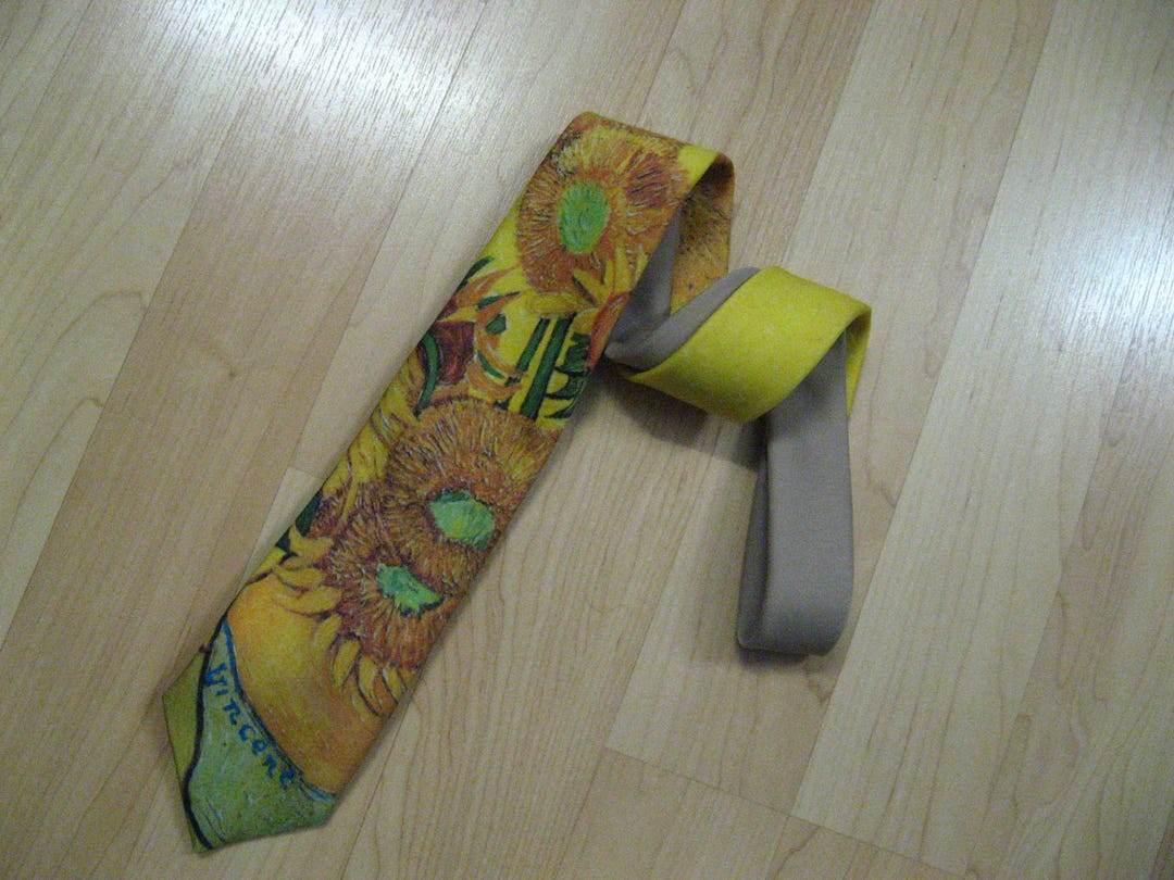 Ralph Marlin Vincent Van Gogh Vintage 1990 Necktie - Etsy