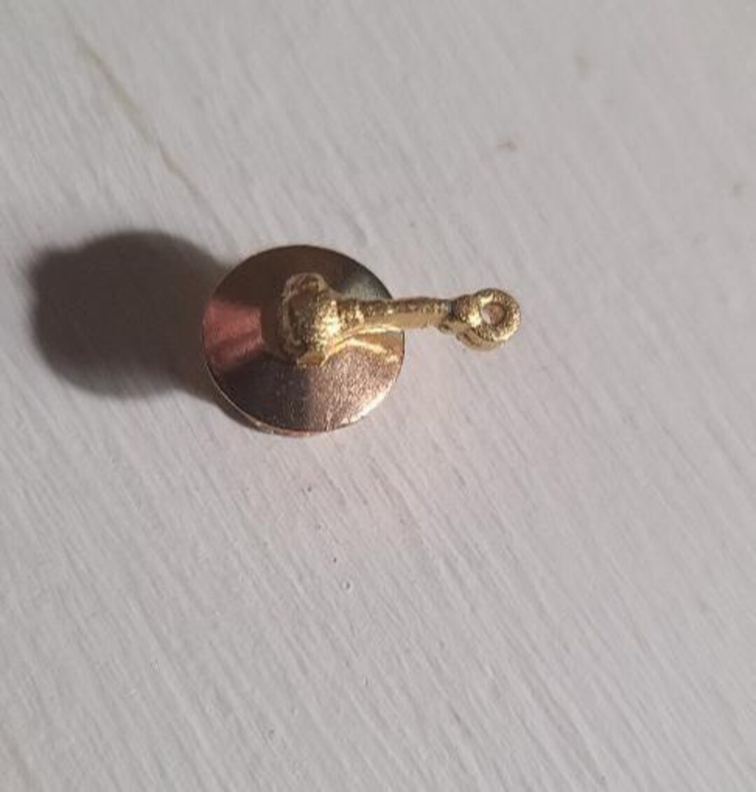 Gold Small Gavel Mallet Vintage Lapel Pin Tie Tack - President Judge ...