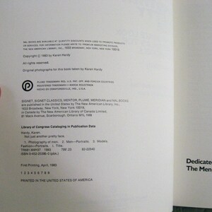 Not Just Another Pretty Face by Karen Hardy 1983 Book - Etsy UK