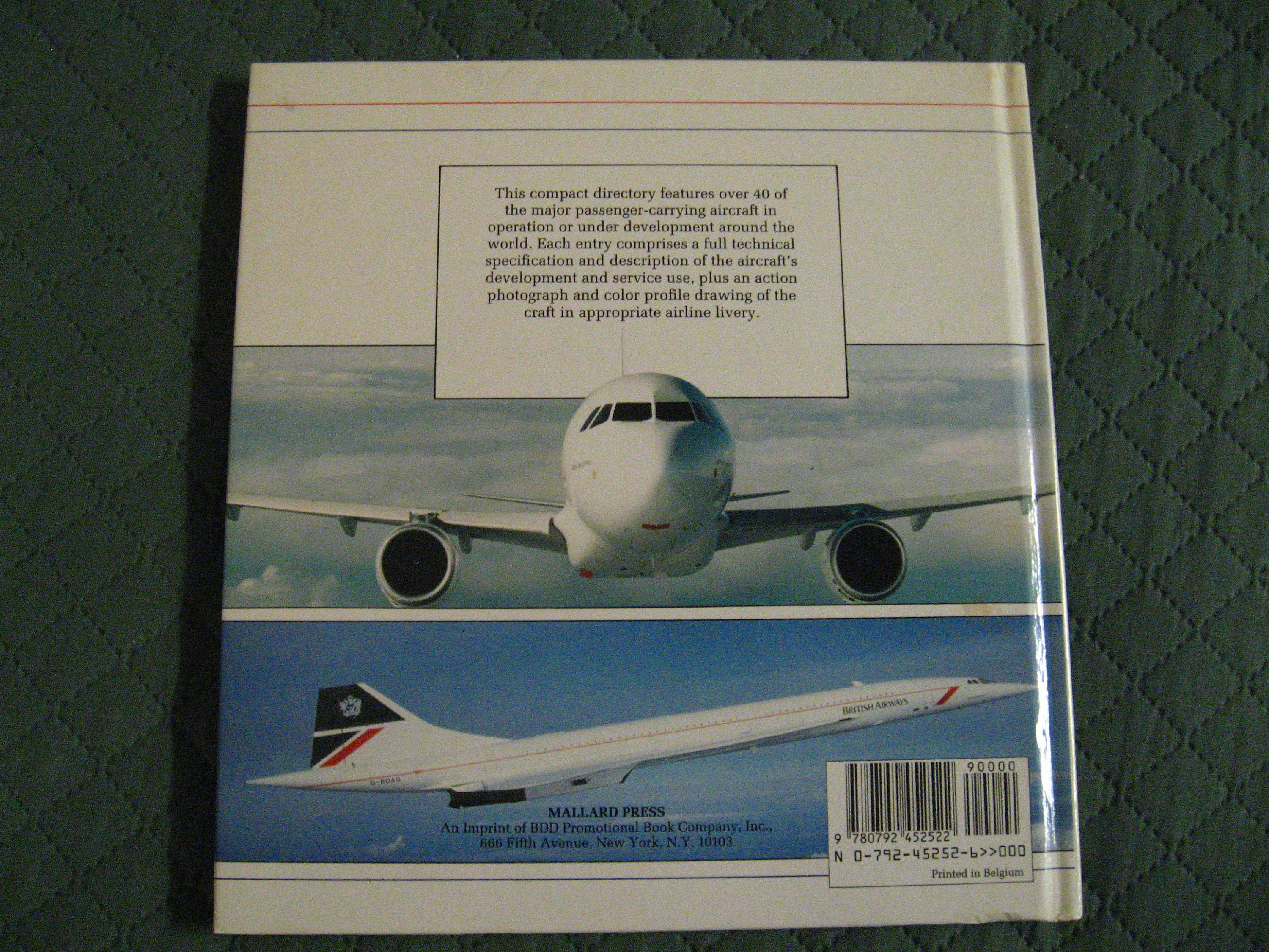 The World's Major Passenger Airliners 1991 Book Bill Gunston - Etsy
