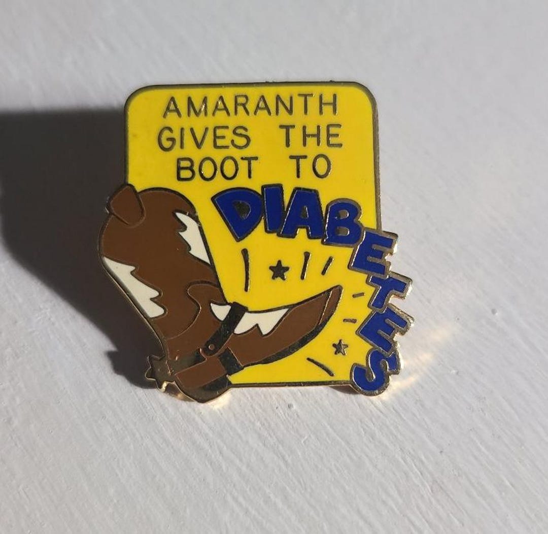 Order of Amaranth Boot Diabetes Vintage Lapel Jacket Pin - Master ...