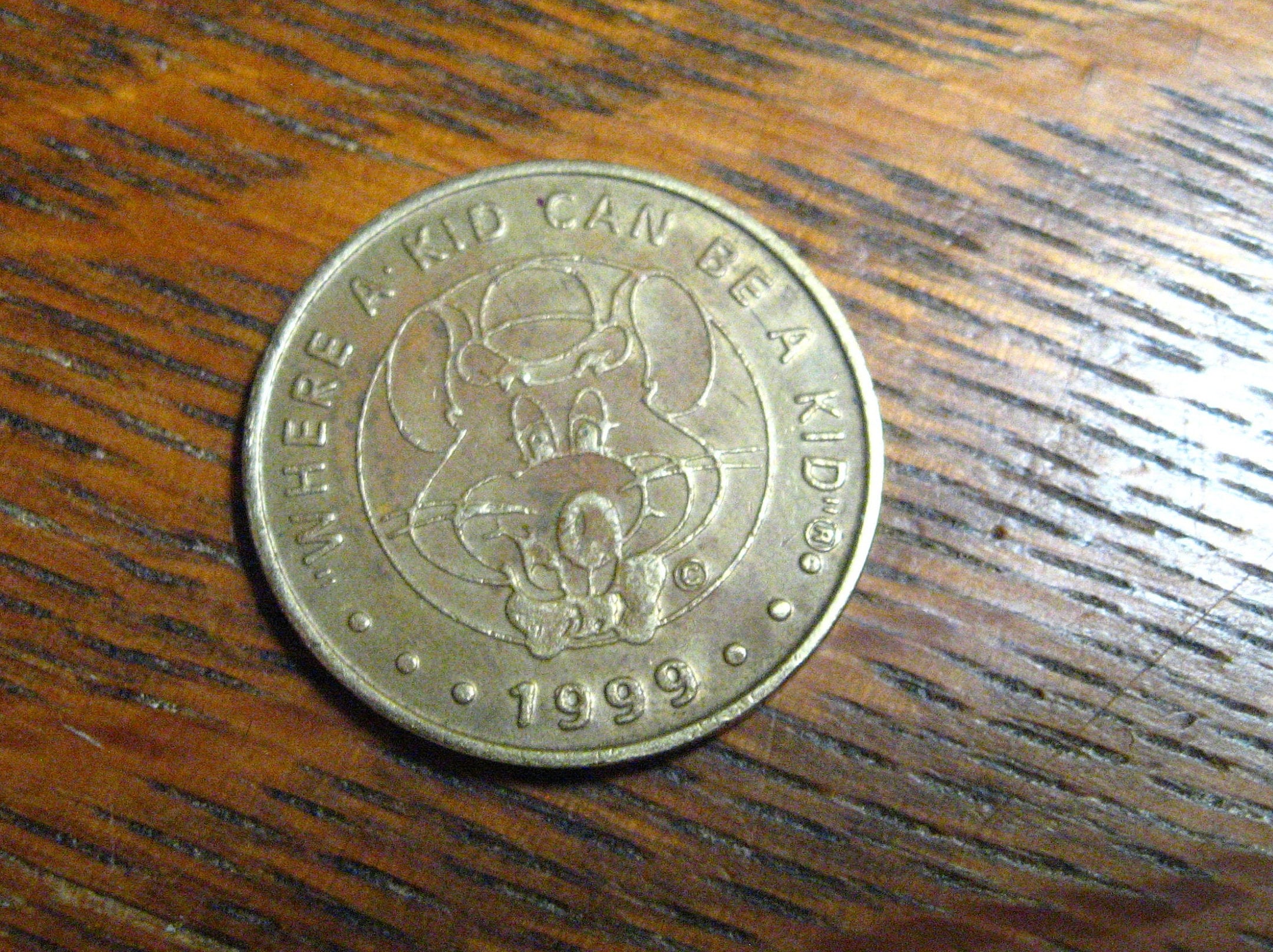 Chuck E. Cheese Vintage 1999 Game Token Coin - Etsy