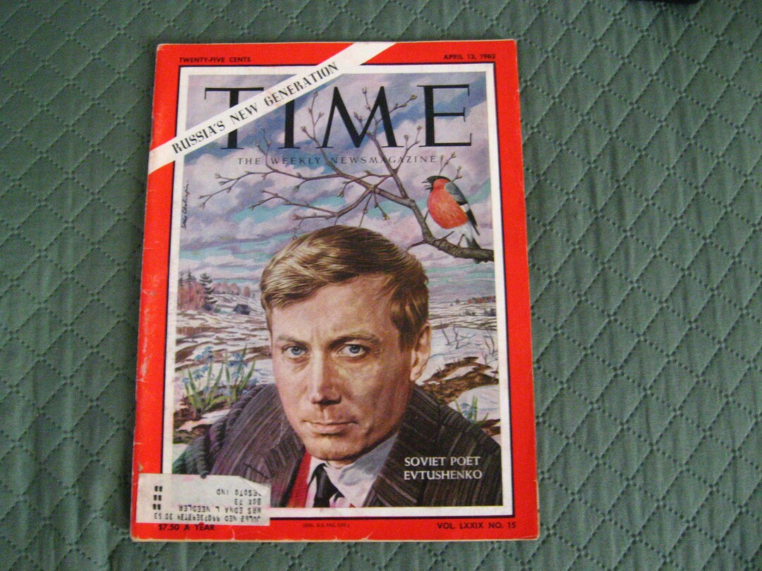 Time Magazine April 13, 1962 Issue - Etsy
