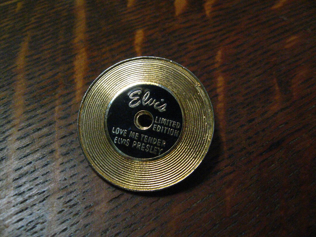 Elvis Presley Record Album Lapel Pin - Etsy Australia