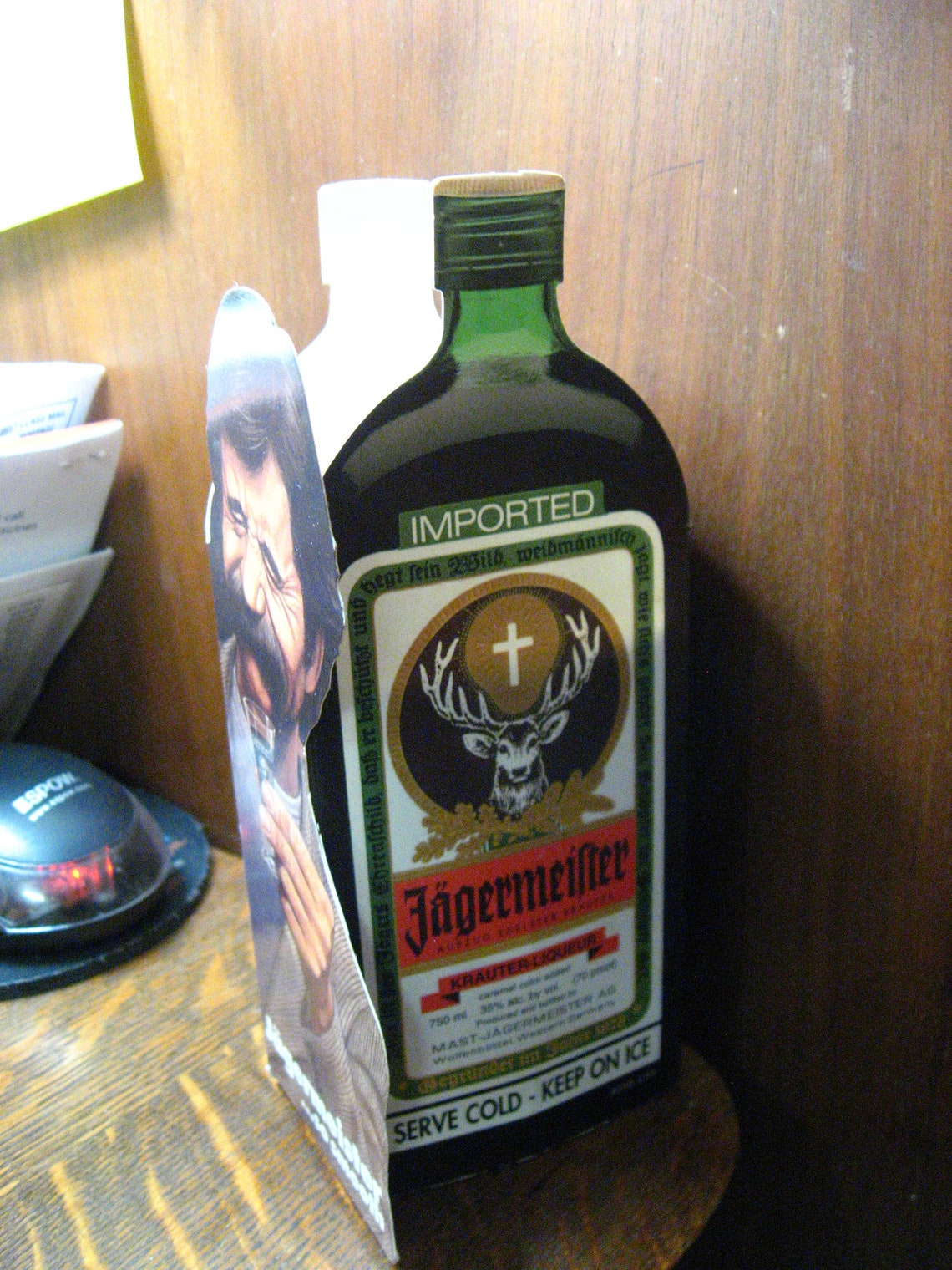 Jagermeister German Liqueur Vintage 1998 Promo Table Tent - Etsy