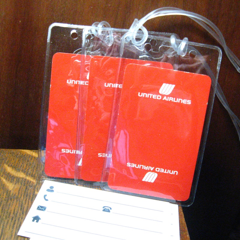 Airline Luggage Tags - Etsy