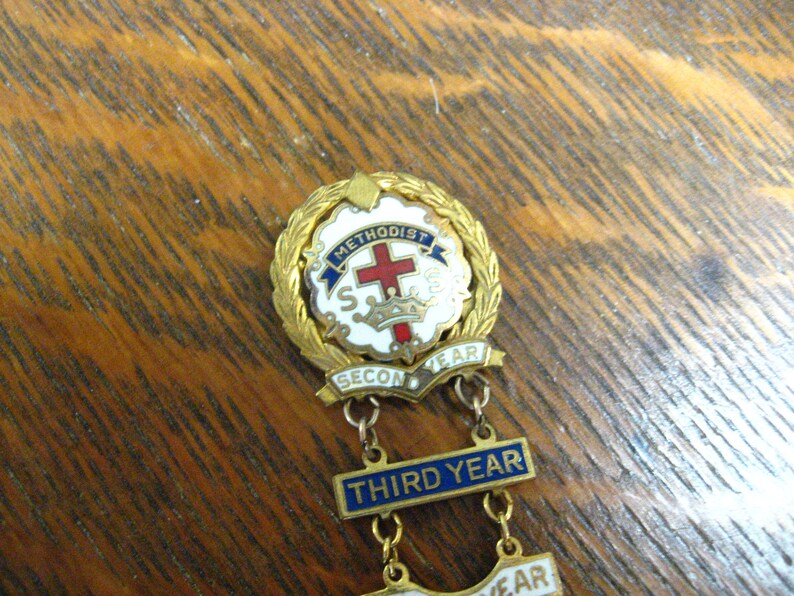 Methodist Church Vintage Lapel Pin - Etsy