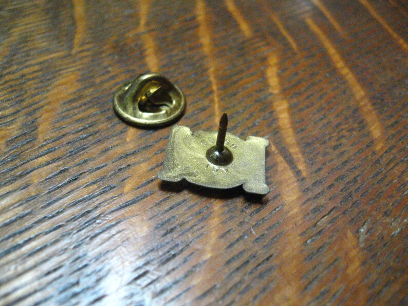 ICA I. C. A. Gold Inital Logo Lapel Pin - Etsy