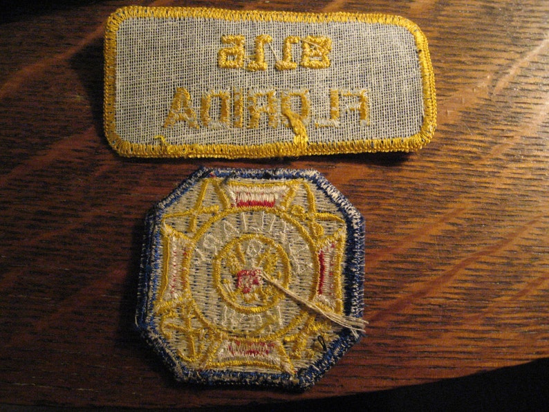 VFW Auxiliary Patches Vintage Veterans Foreign Wars Florida | Etsy
