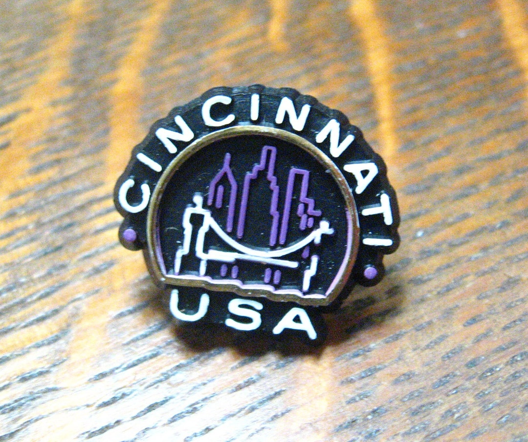 Cincinnati Ohio Lapel Pin - Etsy