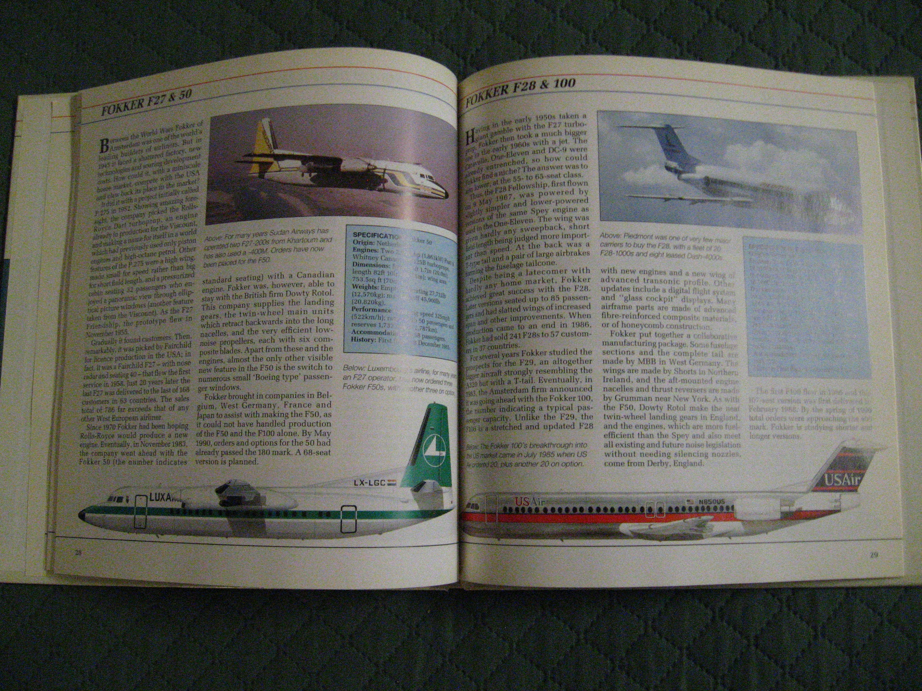 The World's Major Passenger Airliners 1991 Book Bill Gunston - Etsy