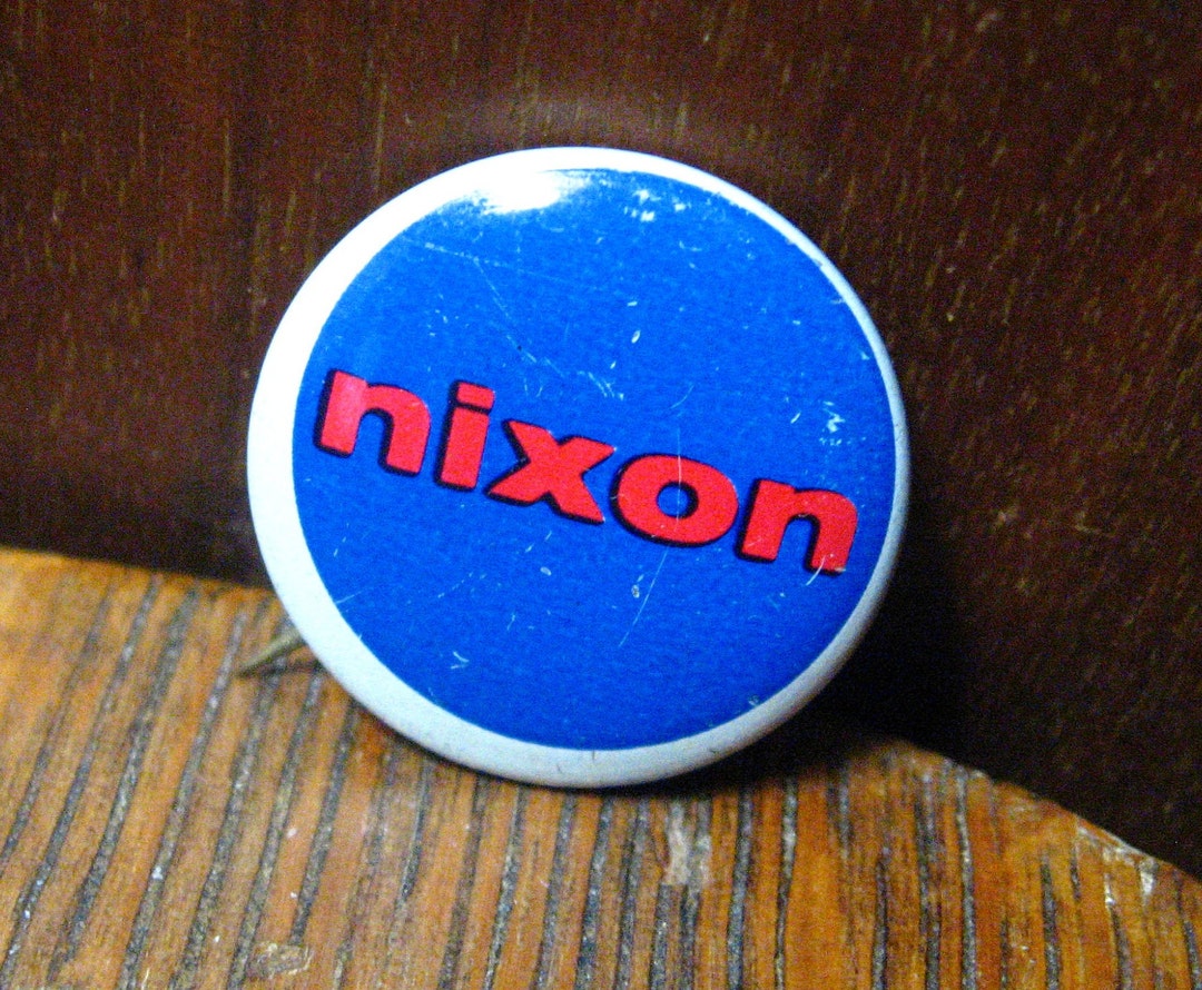 Richard Nixon USA President 1968 Campaign Button - Etsy