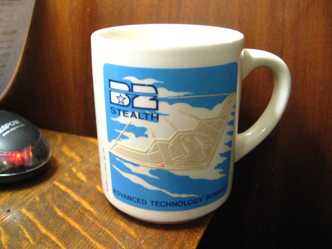B-2 Stealth Bomber Airplane Vintage 1988 Coffee Mug - Etsy