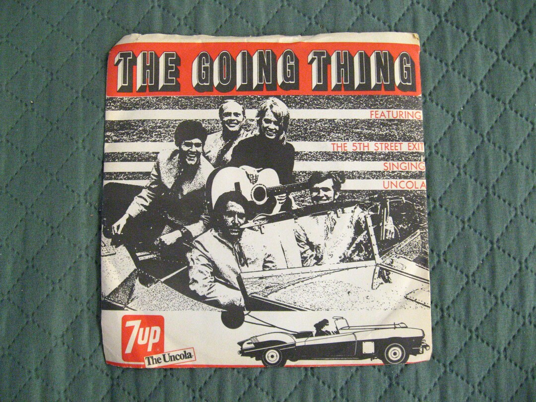 7up Uncola Song Macy's 1966 Record 45RPM - Etsy
