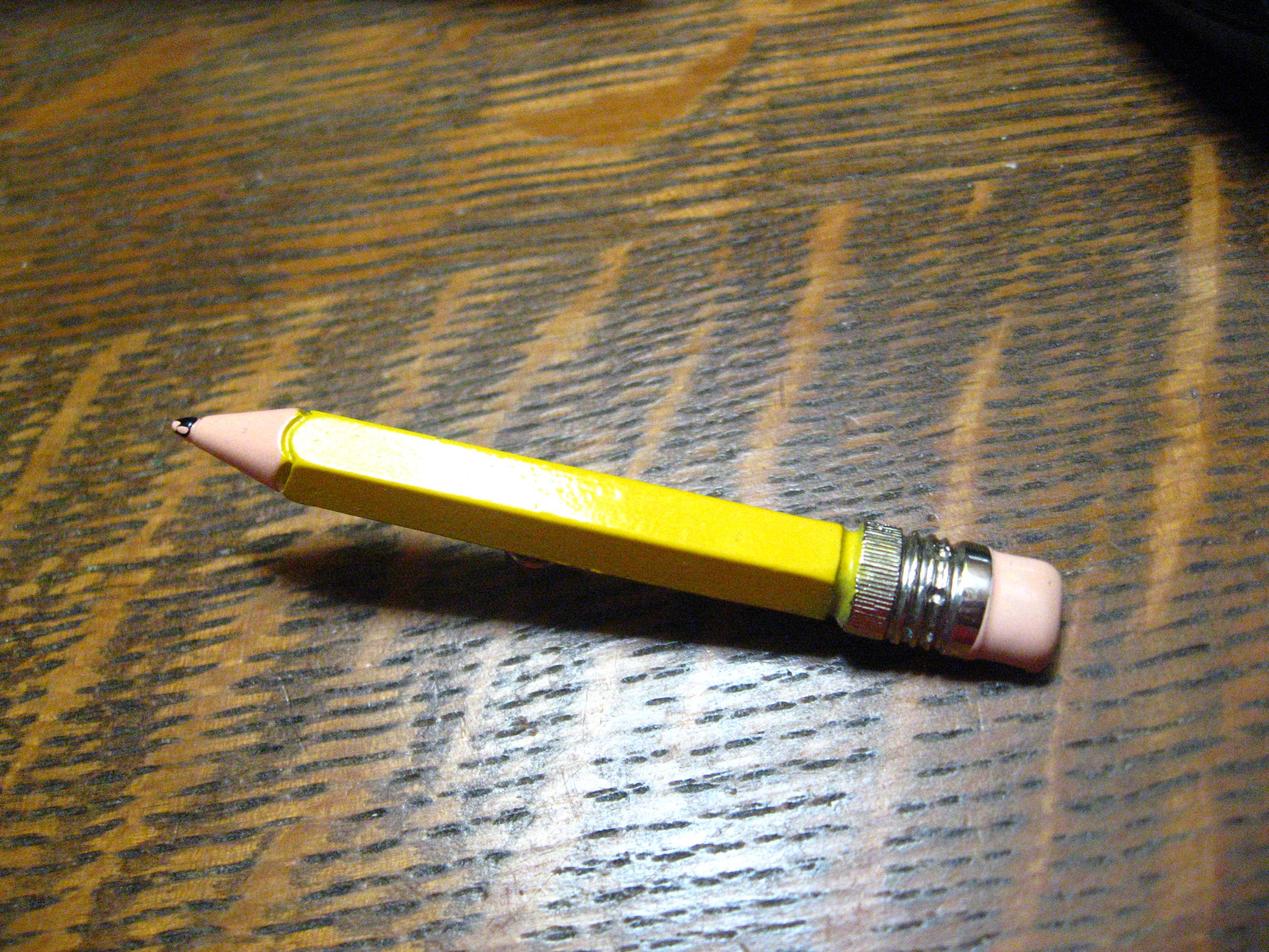 Yellow Number # 2 Pencil Vintage Lapel Pin Brooch - Etsy